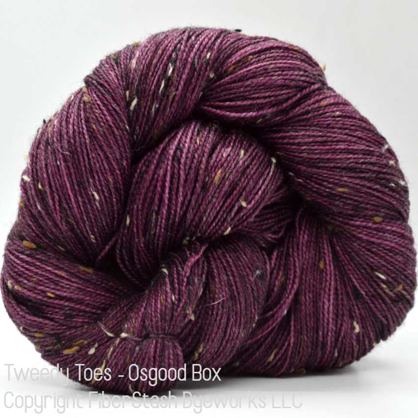 Osgood Box - Tweedy Toes | Fiber Stash Dyeworks